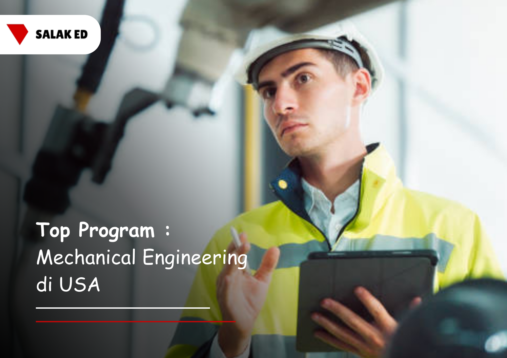Top Program Mechanical Engineering di USA – Salak Education